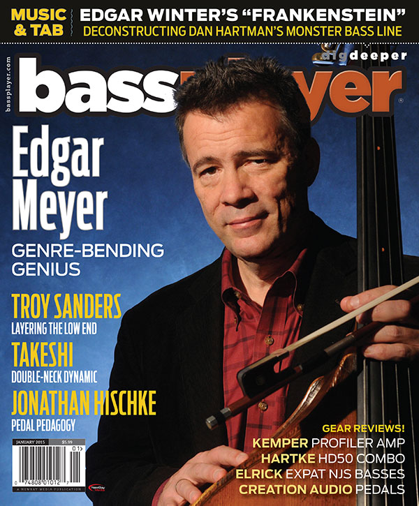 Expat New Jazz Standard 4- and 5-string, Bass Player Magazine, January ...